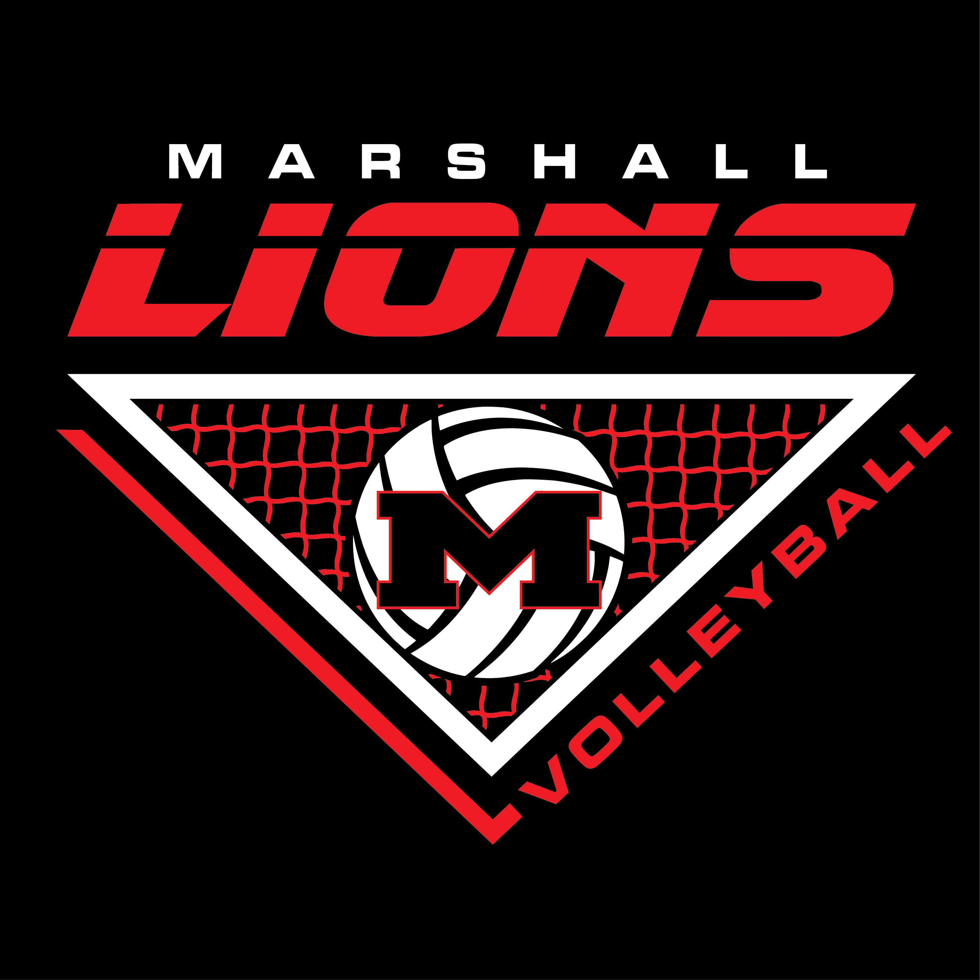 2025 Marshall Lions Volleyball – Westfield Graphics